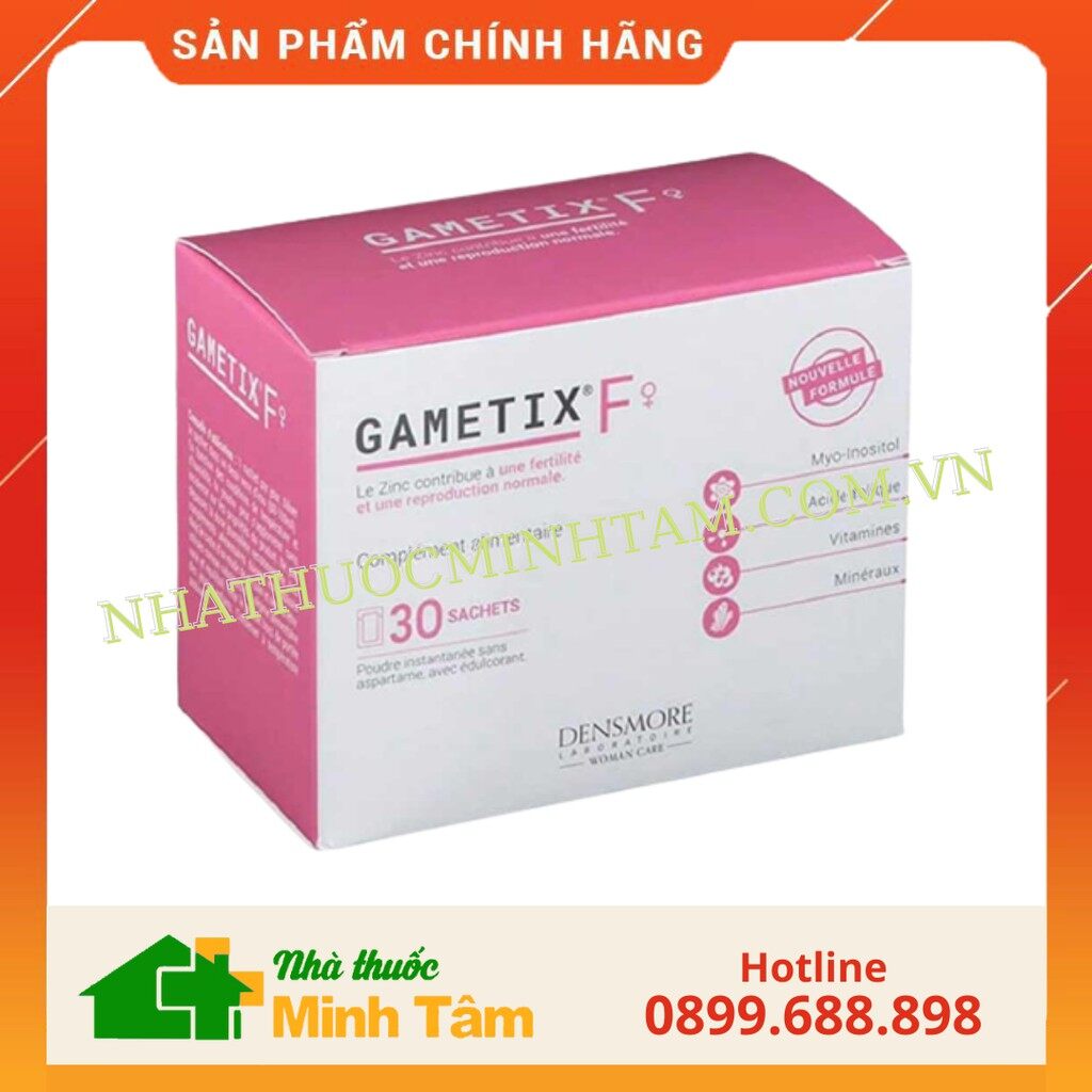 Gametix F Bổ Trứng, Tốt Cho Đa Nang - Nhà Thuốc Minh Tâm