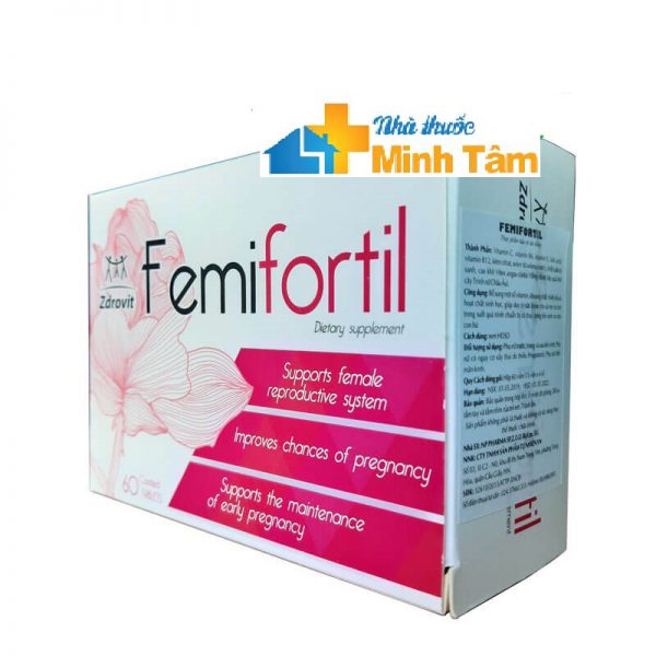 Femifortil Bổ Trứng - Cách Dùng, Liều Dùng Hiệu Quả