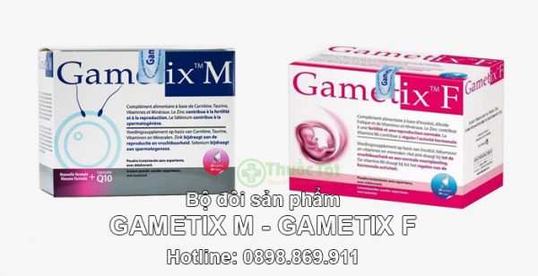 Gametix M Bổ Tinh Trùng, Giảm Dị Dạng - Nhà Thuốc Minh Tâm