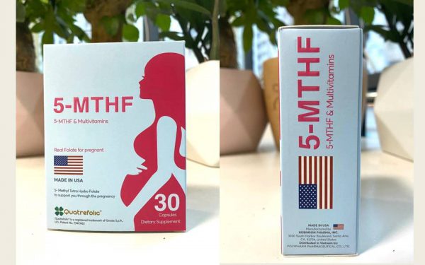 5-MTHF Multivitamins Mỹ (Hộp 60 viên) - Bổ Sung Acid Folic Cho Bà Bầu