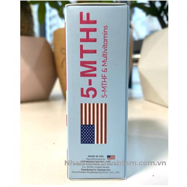 5-MTHF Multivitamins Mỹ (Hộp 60 viên) - Bổ Sung Acid Folic Cho Bà Bầu